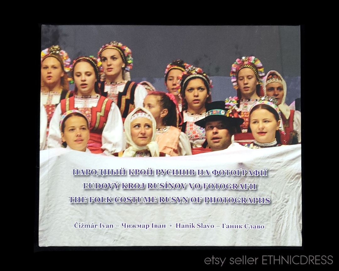BOOK Rusyn Folk Costumes in Slovkaia and Diaspora | Traditional Ethnic ...