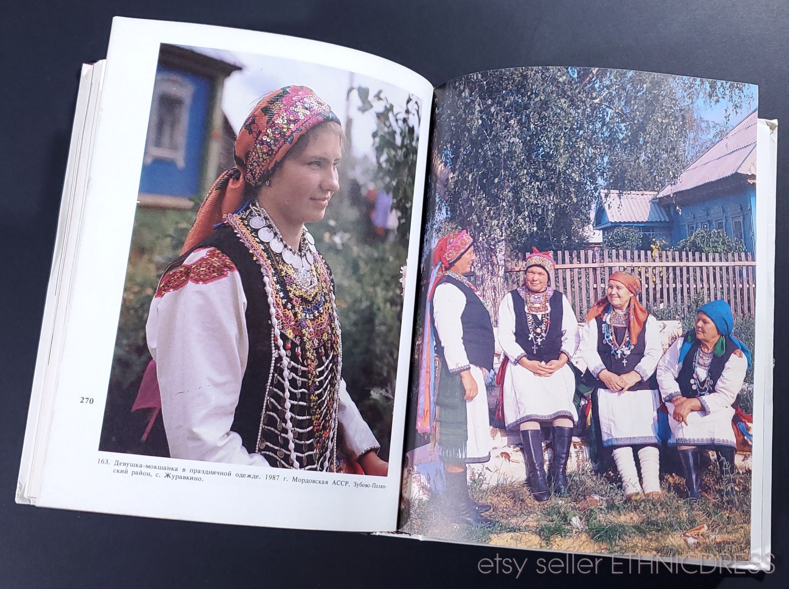 BOOK Mordvin Folk Costumes - Traditional Dress & Embroidery | Russian ...