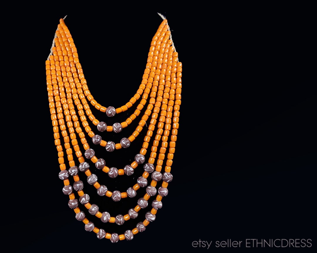 Eastern European Style Ethnic Necklace - Inspired by Ukrainian ...