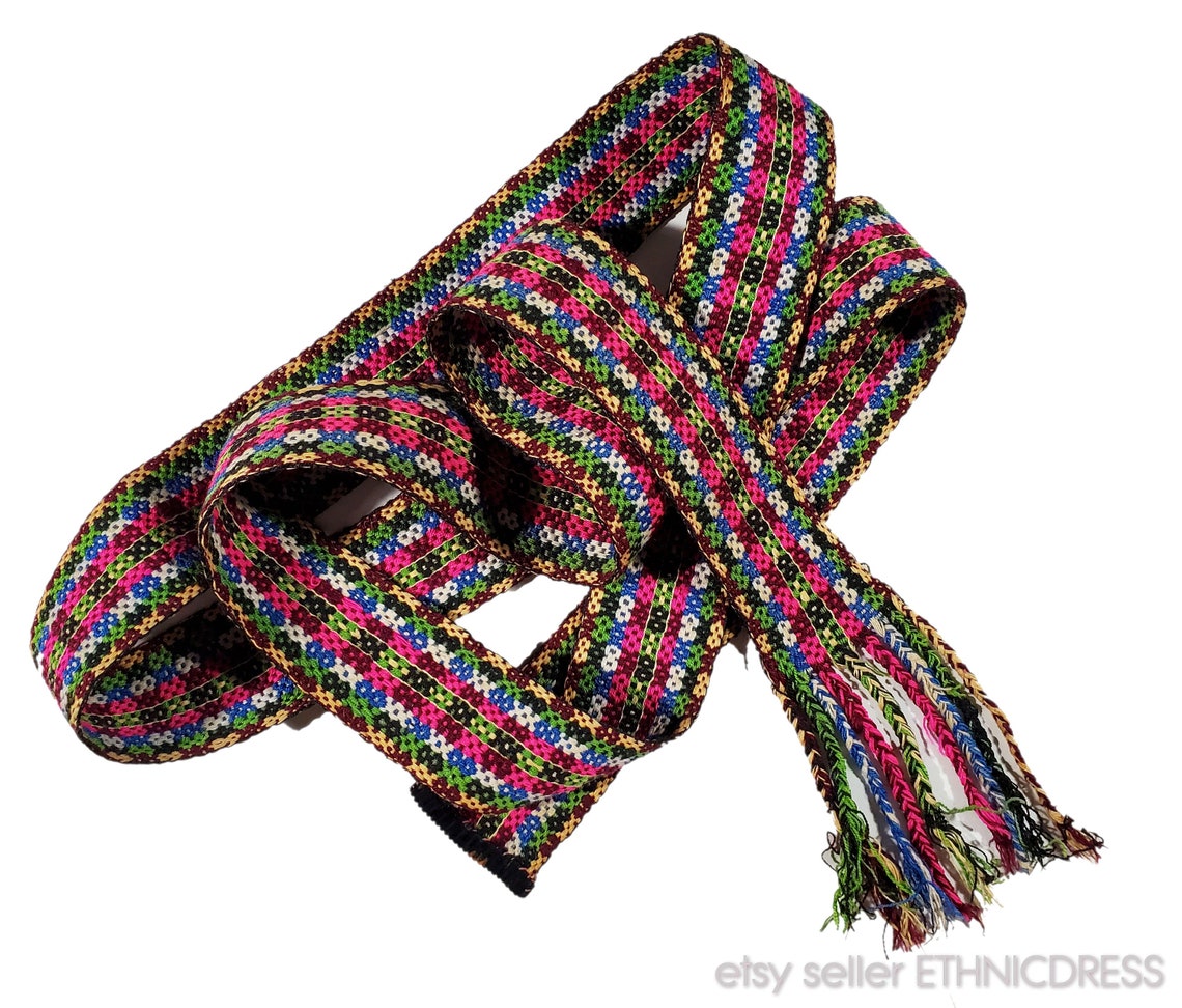 Traditional Macedonian Folk Costume Belt From Skopje Region - Etsy