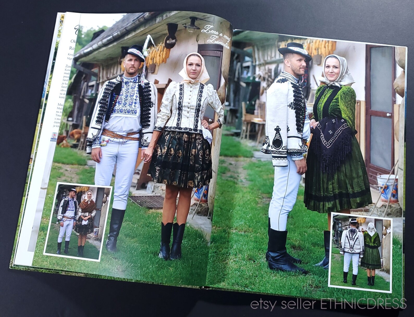 BOOK Folk Dress of Northeastern Slovakia - Presov Region Kroje | Saris ...