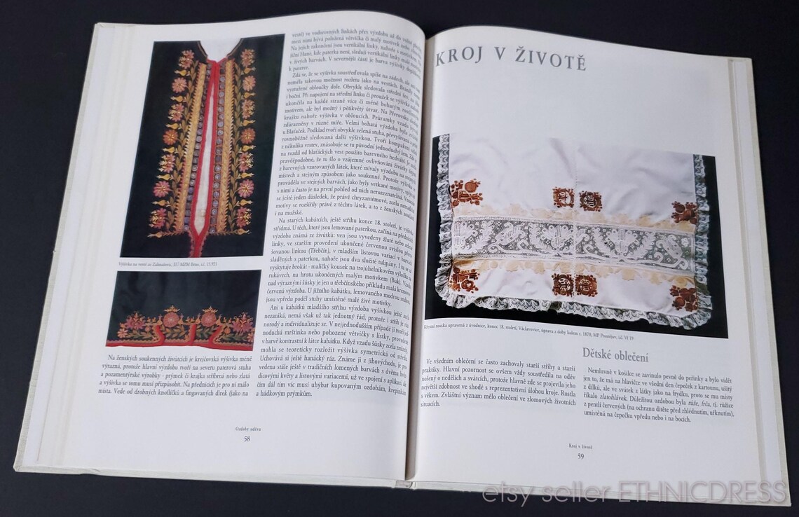 BOOK Folk Costumes of Hana Region - Moravian Traditional Dress ...