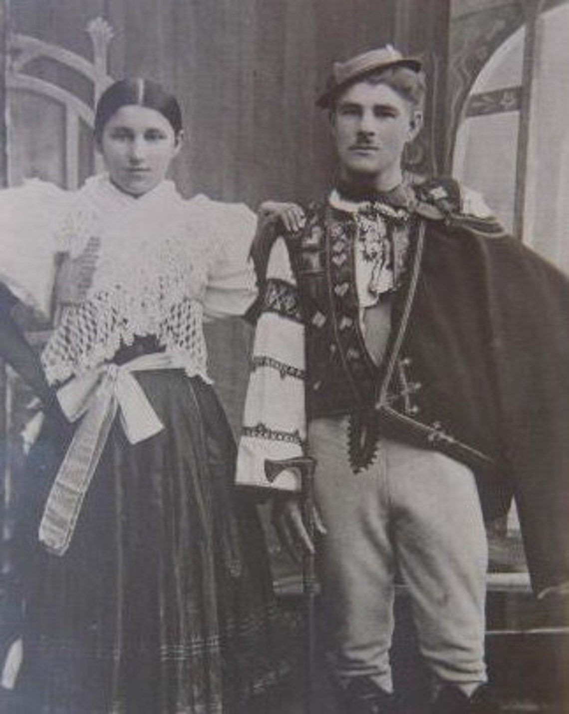 Traditional Slovak Men's Folk Costume Jacket From Detva - Etsy