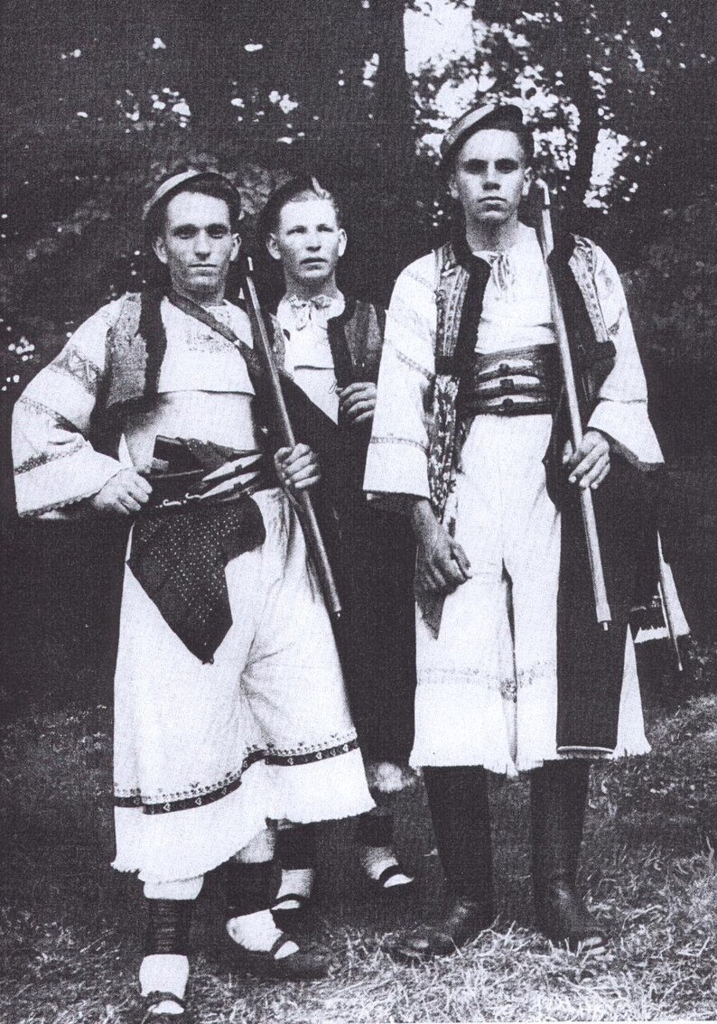 Traditional Slovak Men's Folk Costume Jacket From Detva - Etsy