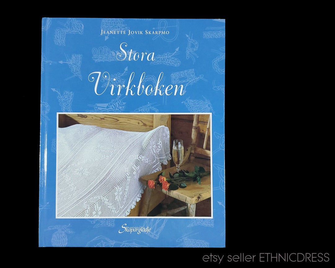 BOOK Swedish Crochet Workbook | Handmade Textile Craft Projects | Doily ...