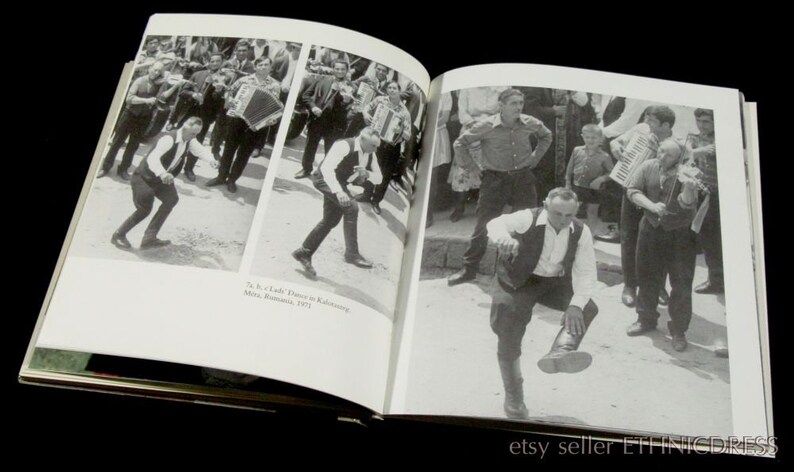 BOOK Hungarian Folk Dances traditional village peasant dance | Etsy