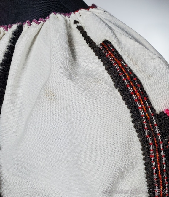 Vintage Hungarian Csango folk costume from Romania | … - Gem
