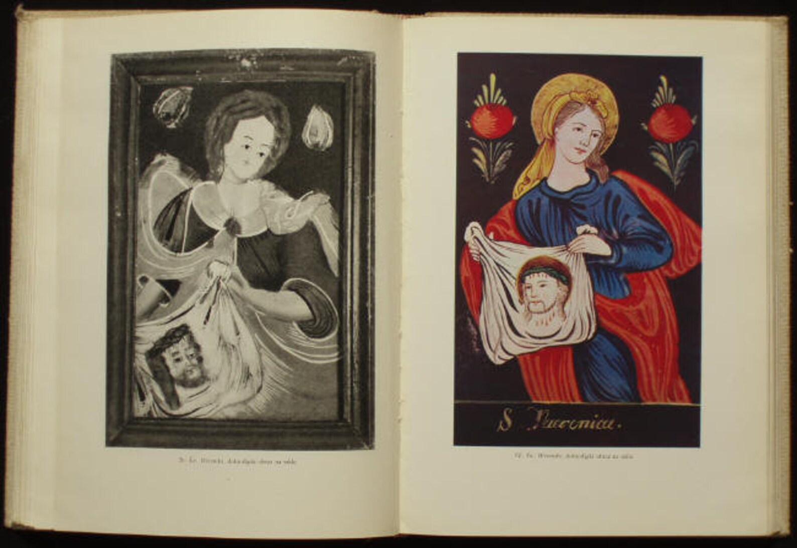 BOOK Polish Folk Painting on Glass Traditional Reverse - Etsy