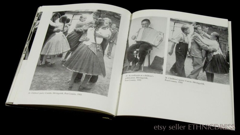 BOOK Hungarian Folk Dances traditional village peasant dance | Etsy
