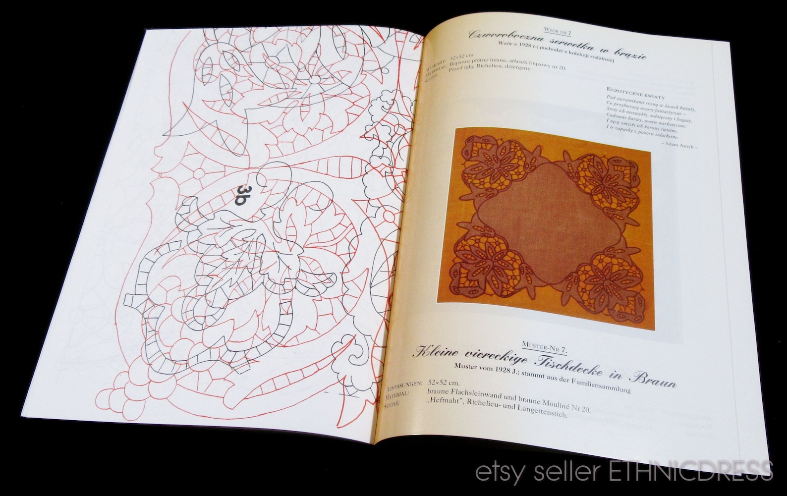 BOOK Antique Richelieu Embroidery Patterns From 1920's - Etsy
