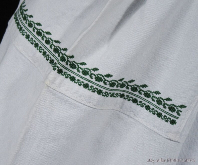 VINTAGE Polish Folk Costume Blouse From Lowicz, Poland | Handmade ...