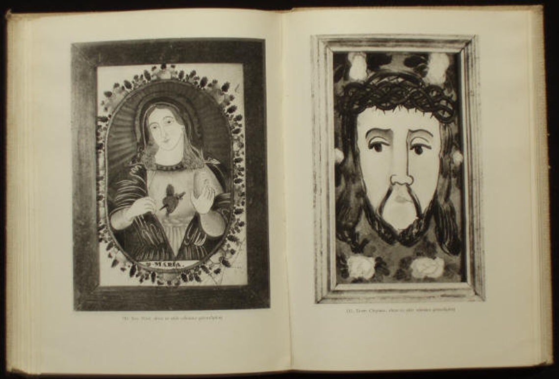 BOOK Polish Folk Painting on Glass Traditional Reverse - Etsy