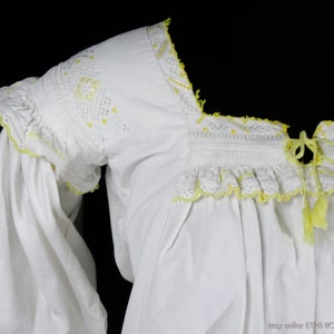 Authentic Rusyn Folk Costume Blouse/dress Zakarpattya Region Ukraine ...