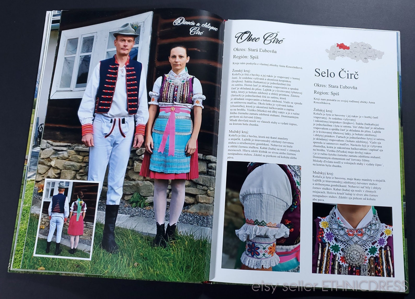 BOOK Folk Dress of Northeastern Slovakia - Presov Region Kroje | Saris ...