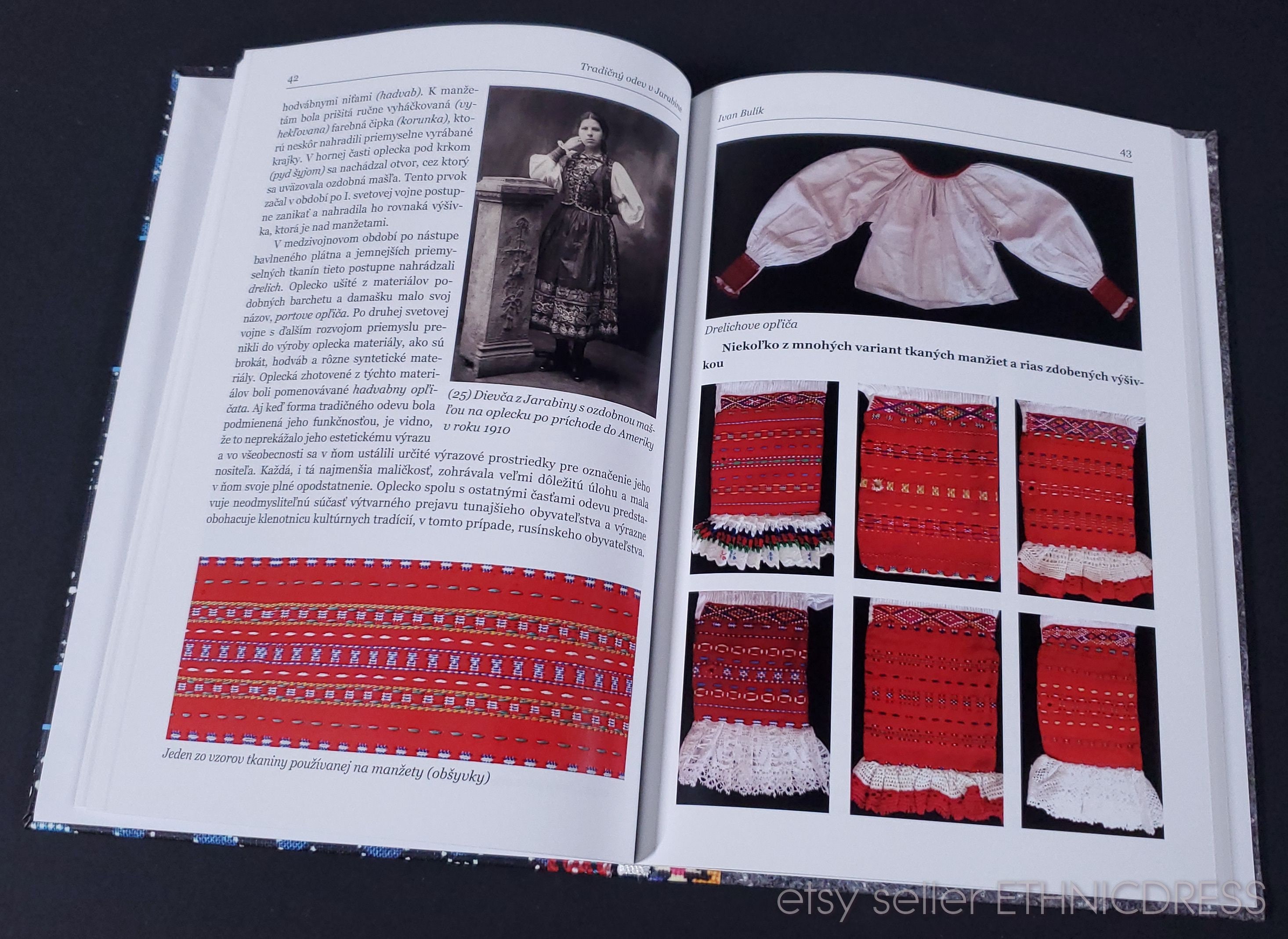 BOOK Rusyn Folk Costumes in Jarabina Slovakia | Traditions Culture ...