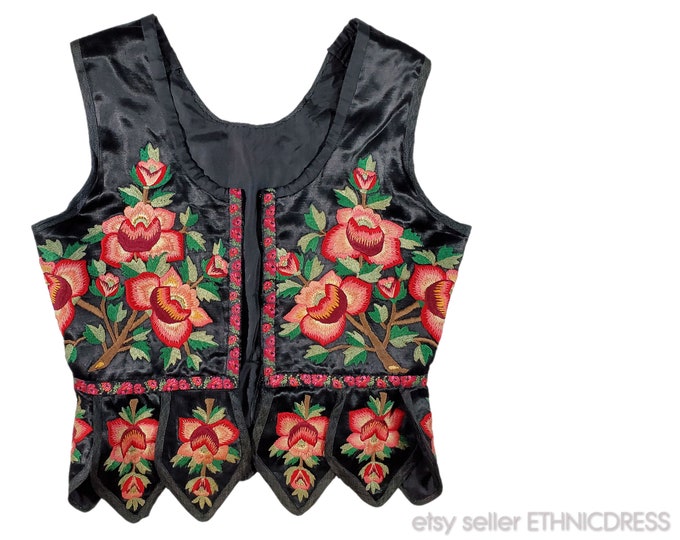 Vintage Polish Goral Folk Costume Vest From Southern Poland ...