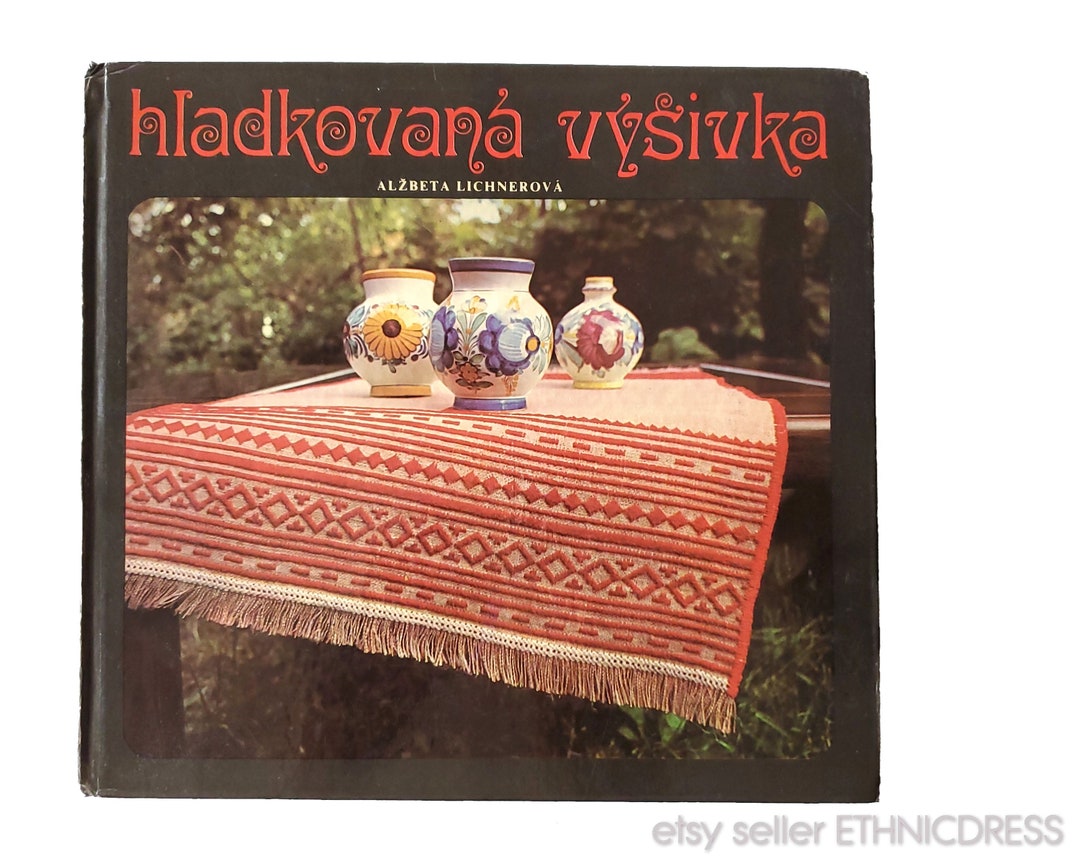 BOOK Slovak Hand-embroidery Patterns | Traditional Contemporary Design ...