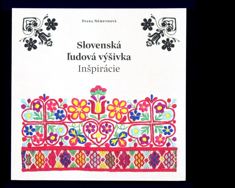BOOK Slovak Folk Embroidery Designs for Inspiration Ethnic - Etsy