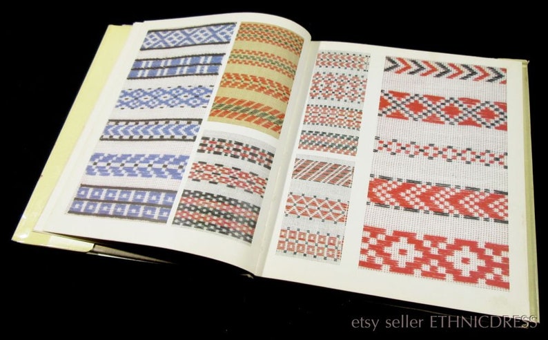 BOOK Slovak Embroidery Patterns - Traditional & Ethnic Designs | Folk ...