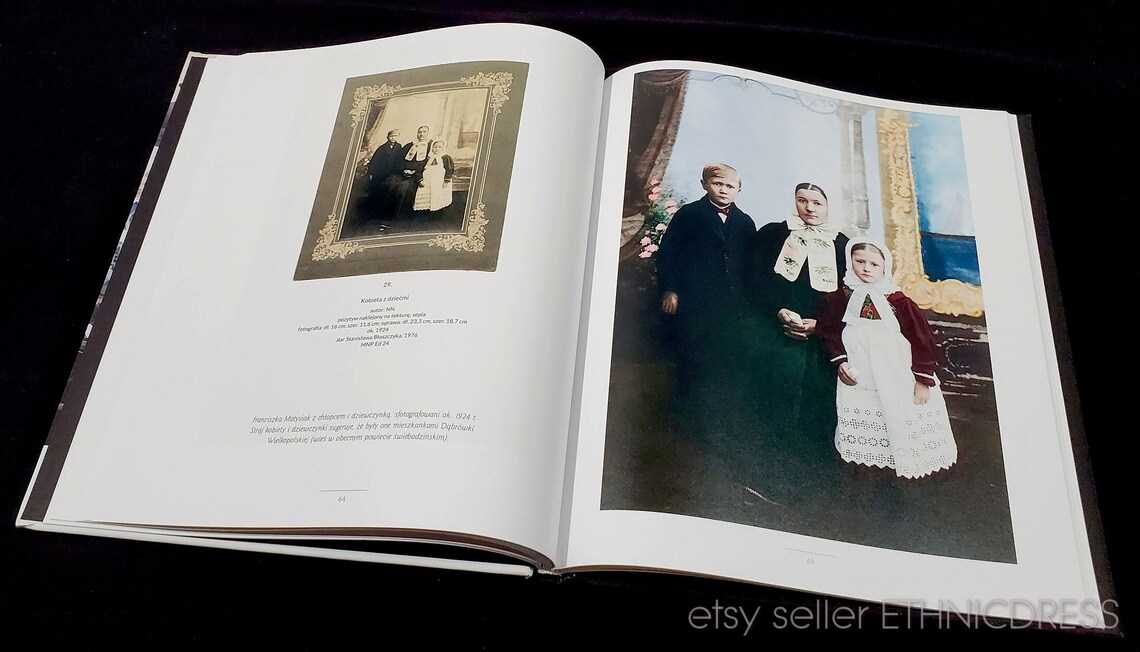 BOOK Historic Polish Photos of Folk Costumes & Village Life | Etsy