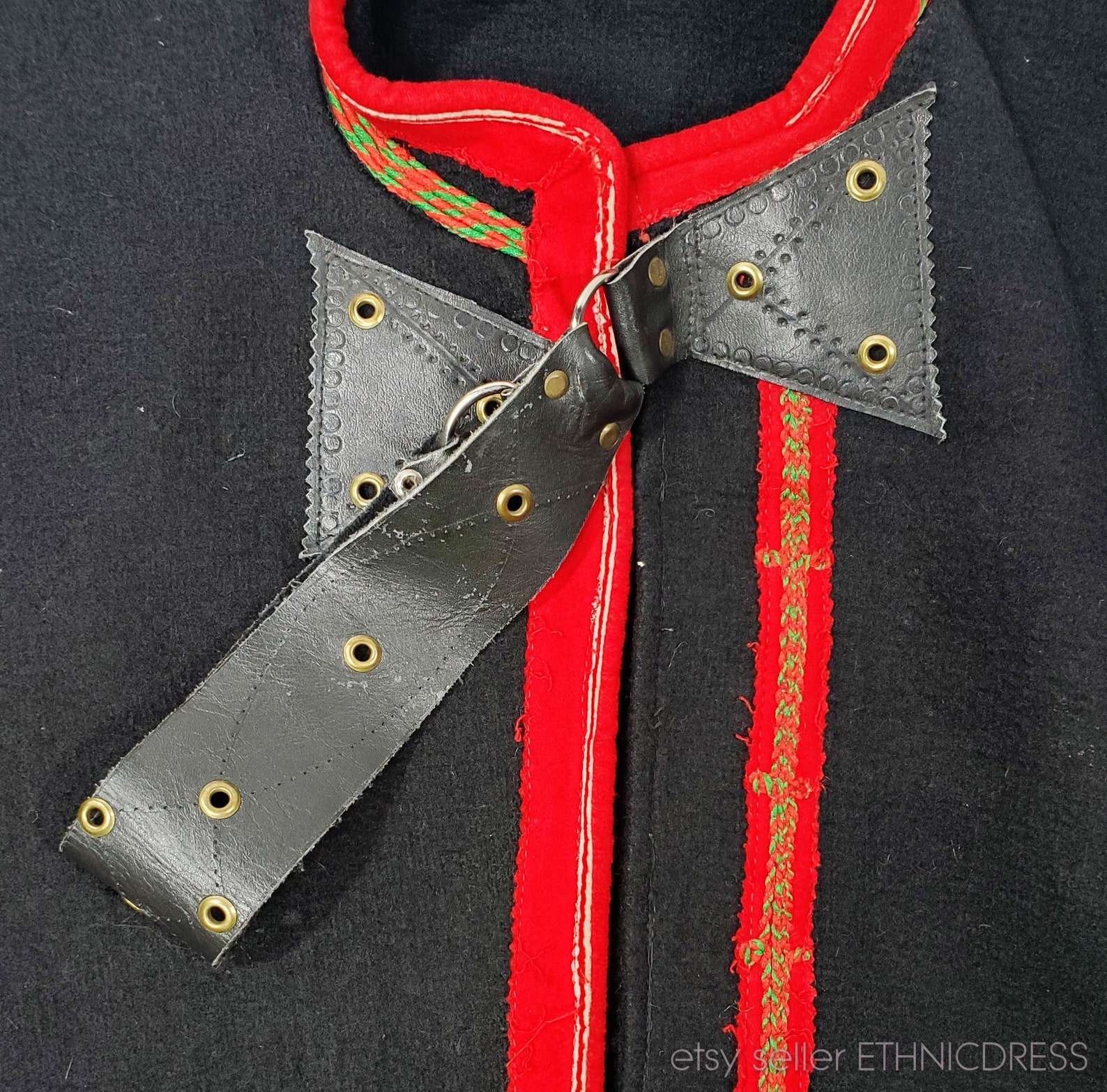 Traditional Slovak Men's Folk Costume Jacket From Detva - Etsy