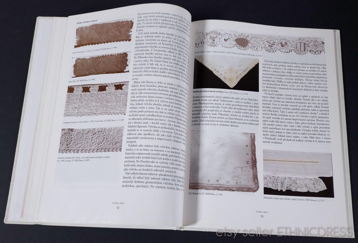 BOOK Folk Costumes of Hana Region - Moravian Traditional Dress ...