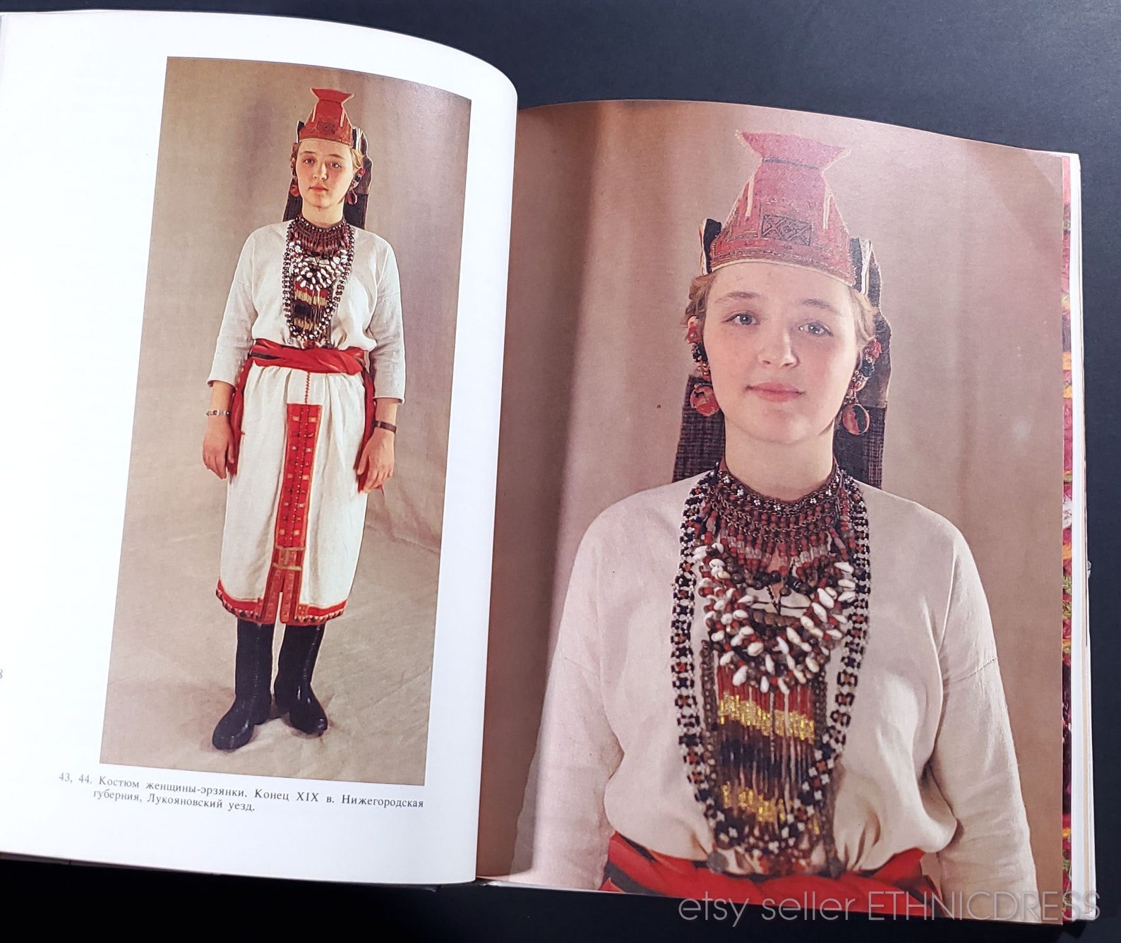 BOOK Mordvin Folk Costumes - Traditional Dress & Embroidery | Russian ...