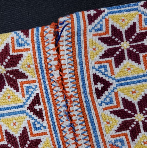 Rare Slovak folk costume man's shirt from Zliechov, S… - Gem