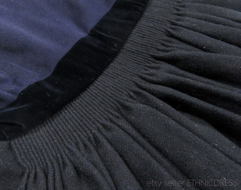 Vintage Swiss Folk Costume Dress & Hat From Val D'herens | Etsy