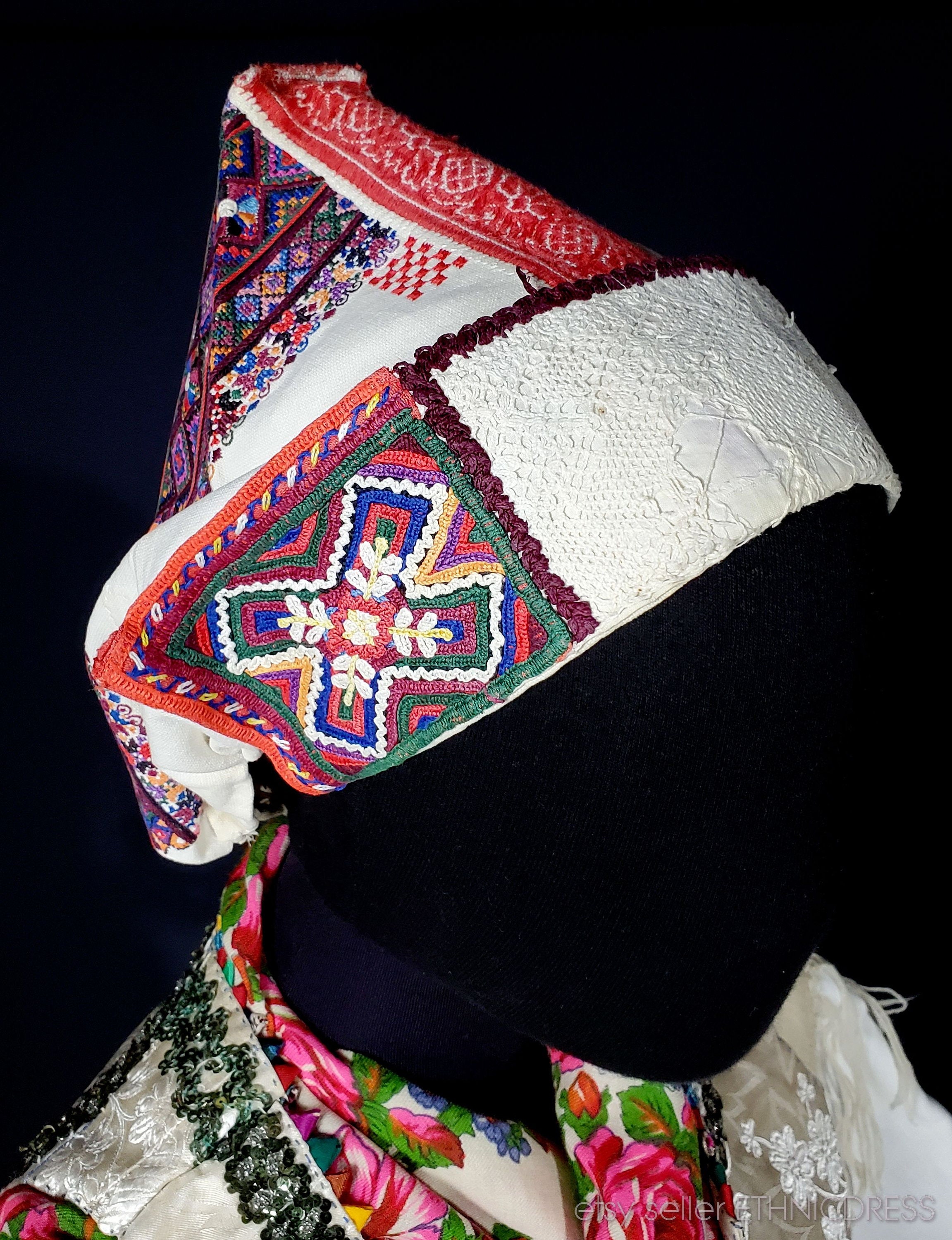 Vintage Slovak Folk Costume From Polomka Zavadka, Slovakia | Handmade ...