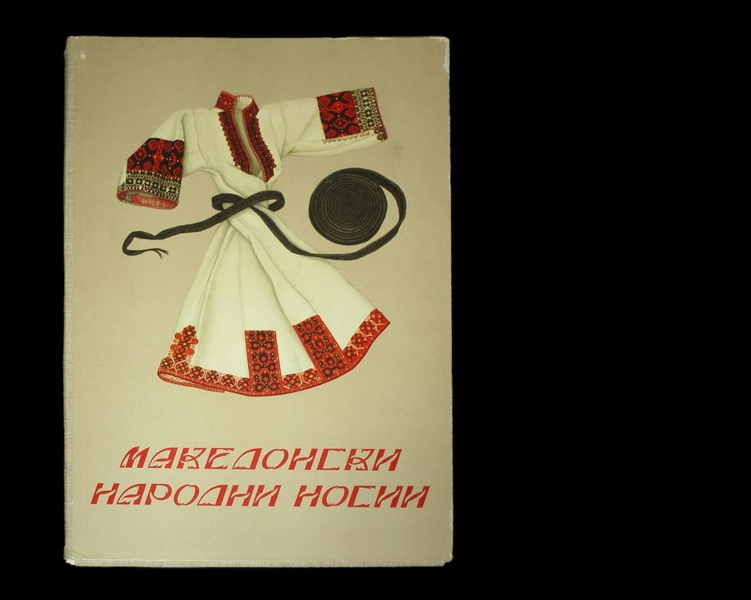 Large Folio of Macedonian Folk Costume Fashion Prints From 1963 | Rare ...