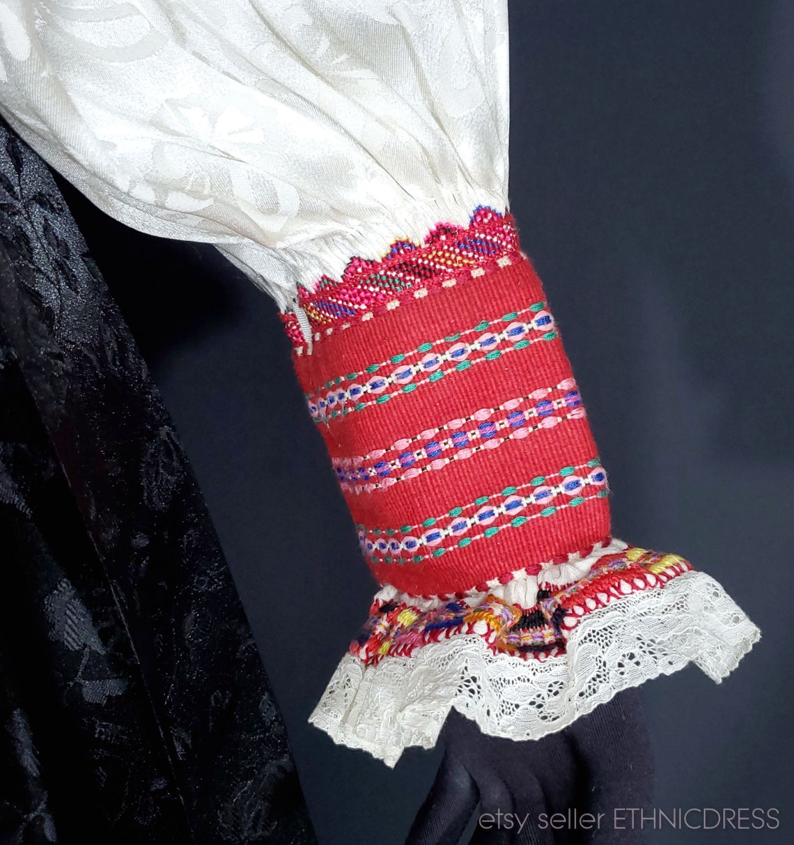 Vintage Rusyn Woman's Folk Costume From Velky Lipnik, Slovakia | Spis ...