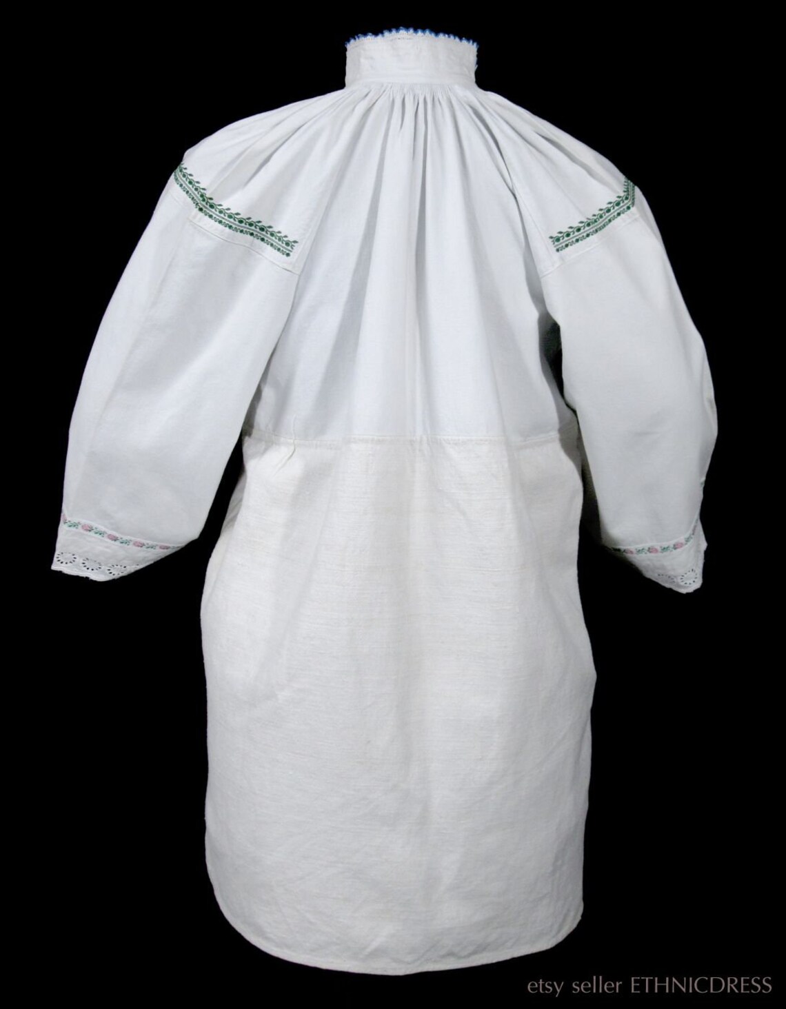VINTAGE Polish Folk Costume Blouse From Lowicz, Poland | Handmade ...