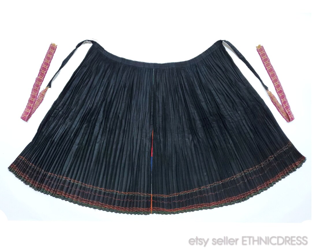 Antique Rusyn Folk Costume Apron From Sumiac Slovakia | Traditional ...