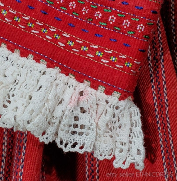 Rare Slovak Rusyn folk costume from Jarabina/Orjabyna… - Gem