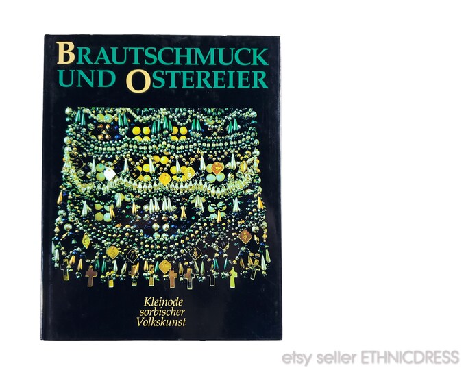 BOOK Sorbian Folk Costumes in Lower Lusatia, Germany , Traditional ...