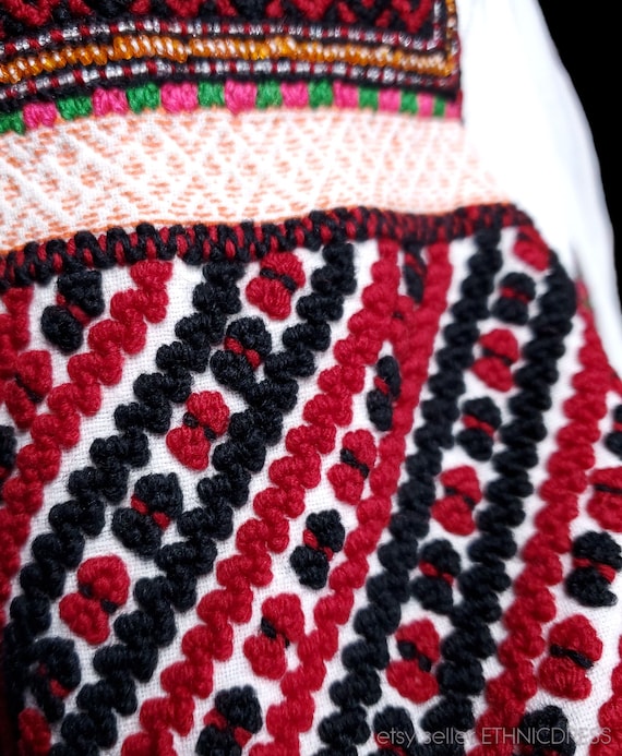 Vintage Hungarian Csango folk costume from Romania | … - Gem