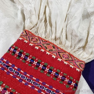 Vintage Rusyn Girl's Folk Costume Blouse From Velky Lipnik, Slovakia ...