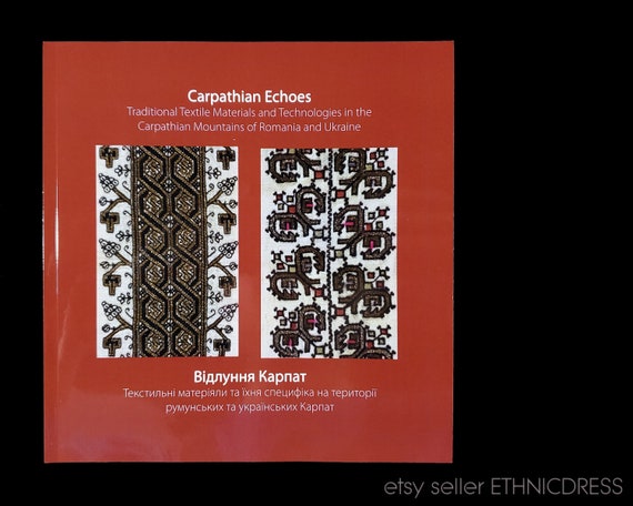 BOOK Traditional Textiles in Ukraine & Romania Folk Costume - Etsy