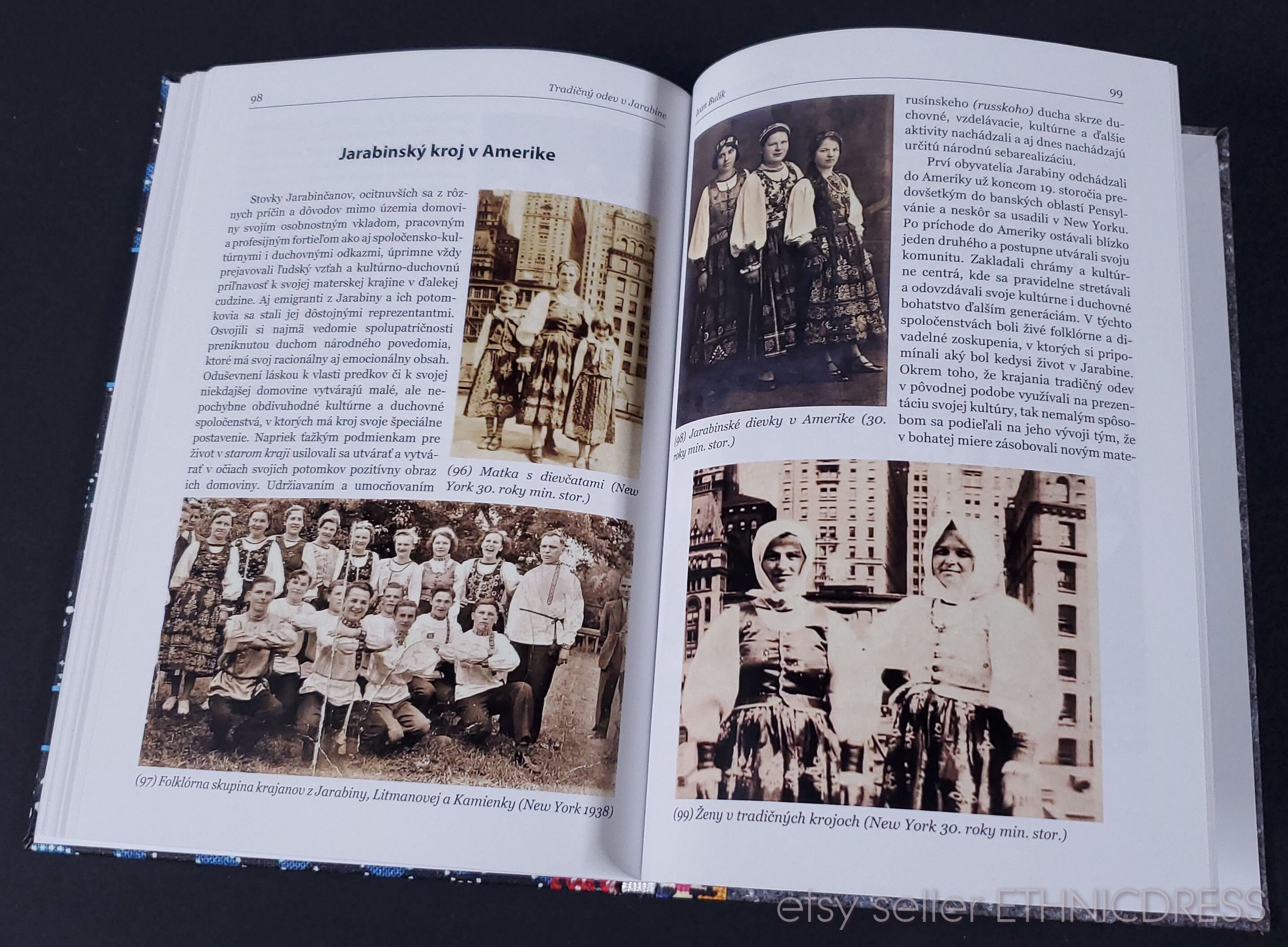 BOOK Rusyn Folk Costumes in Jarabina Slovakia | Traditions Culture ...