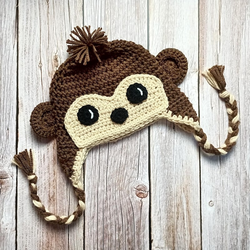 Monkey Birthday Hat - Etsy