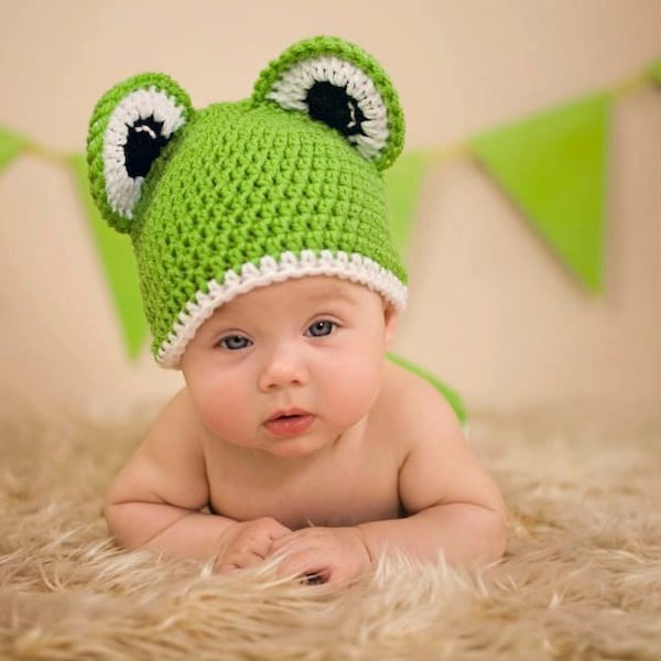 Frog Hat - Etsy