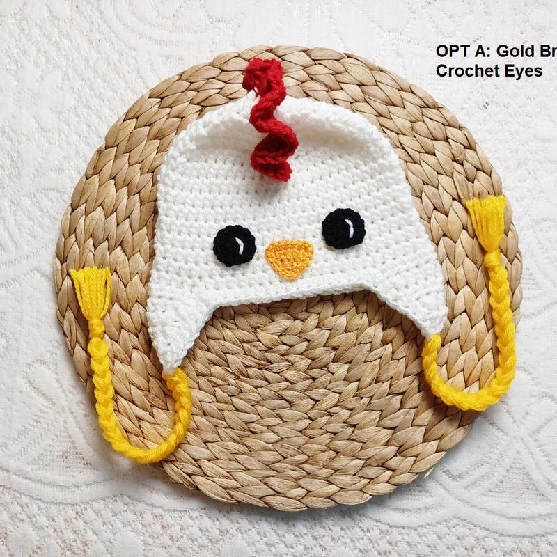 Rooster Newborn Hat - Etsy