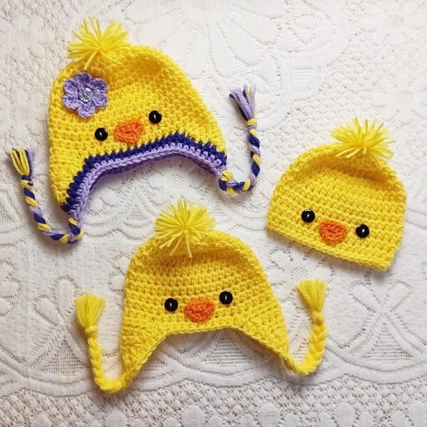 Baby Chicken Hat - Etsy