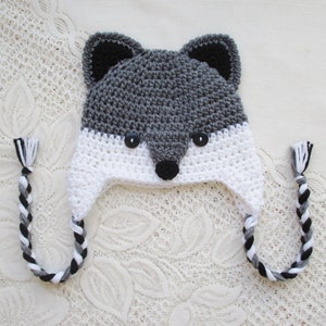 Red Fox Crochet Hat - Wildlife Animal - Winter Hat - Photo Prop ...