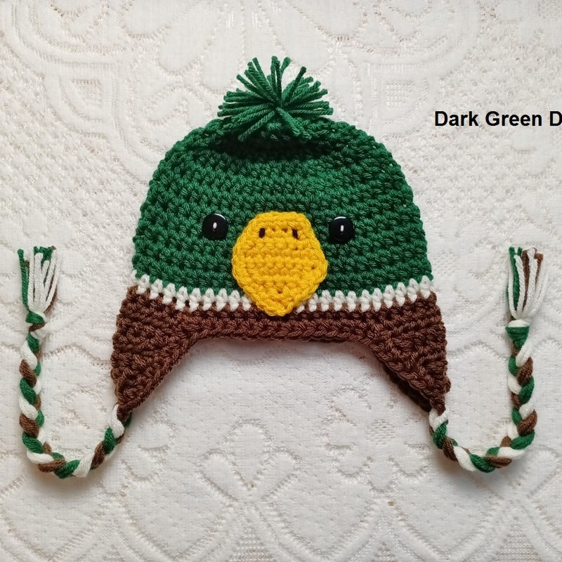 Crochet Duck Hat - Etsy