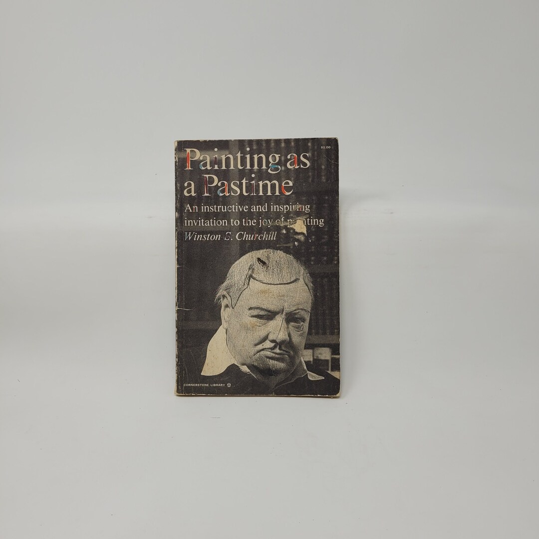 Painting as A Pastime - Winston Churchill - Vintage 60s Paperback Art ...