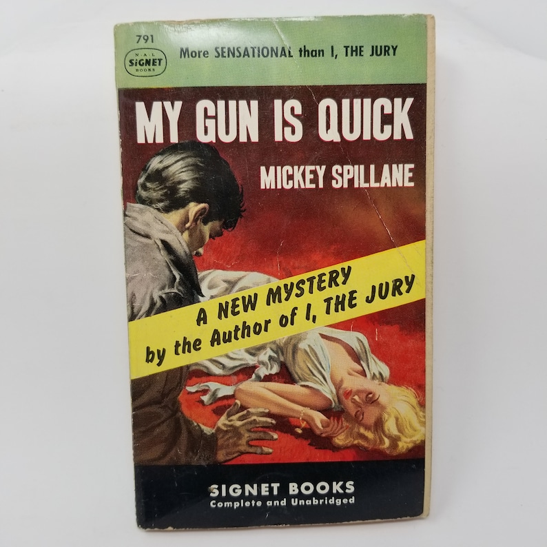 My Gun is Quick Mickey Spillane Classic Pulp Fiction - Etsy