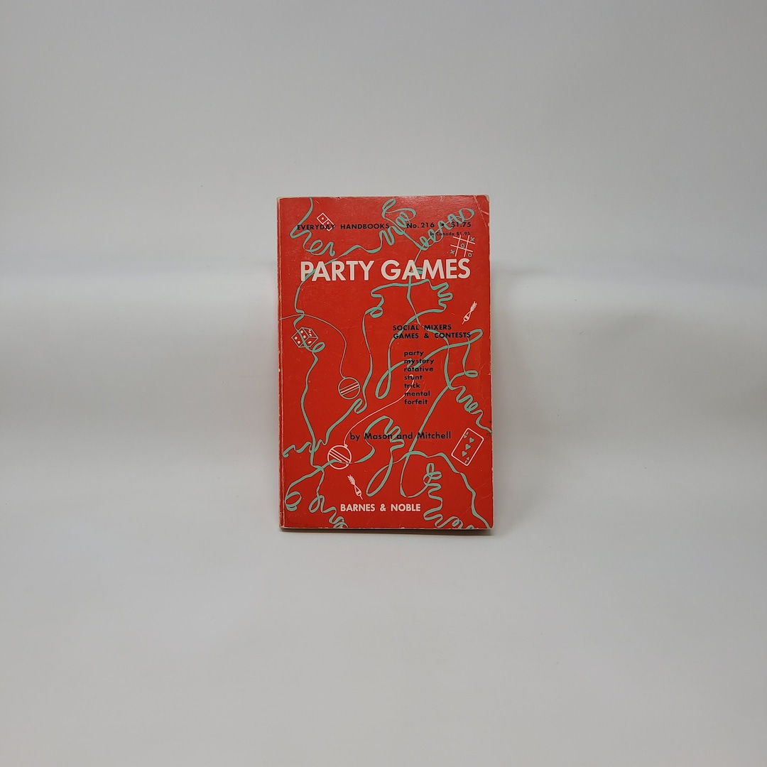 Vintage Party Games Book: 1940s Social Mixers, Games & Contests - Etsy