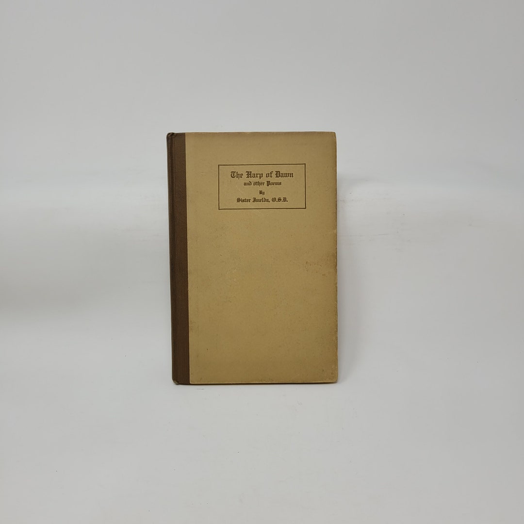Vintage 1920s Poetry Book: the Harp of Dawn by Sister Imelda - Etsy